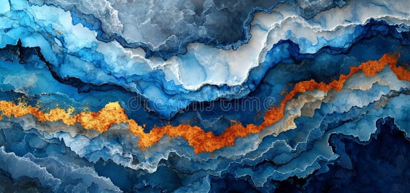 Fluid Blue Gradient Shapes Composition High Quality Background Stock ...