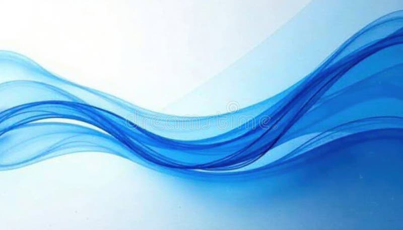 Fluid Blue White Swirls, Tech Inspired Design, Minimal, Creative ...