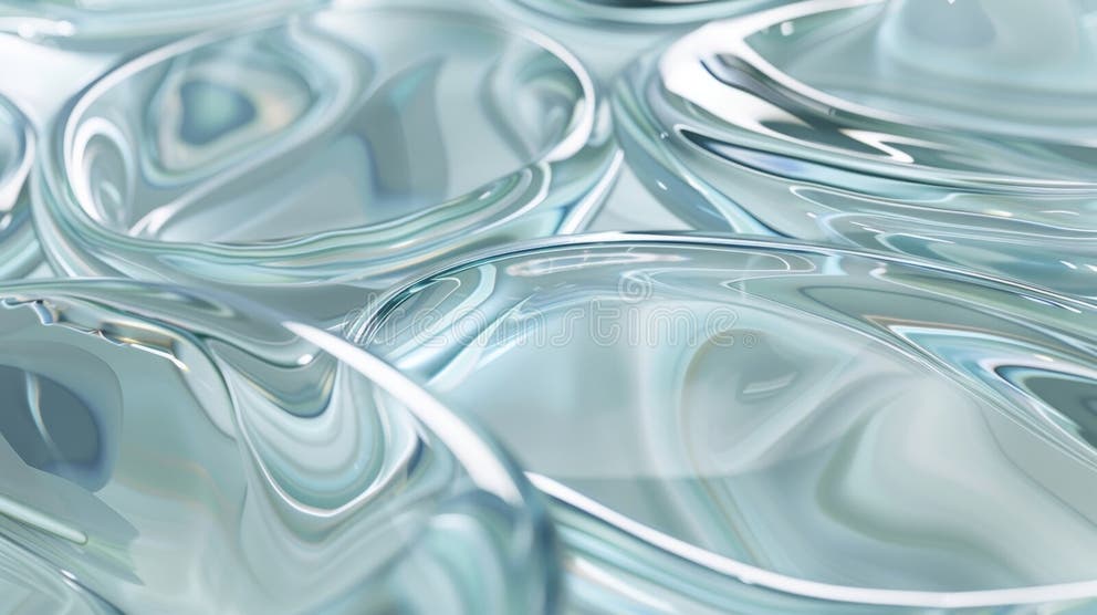 A Fluid Composition of Overlapping Transparent Ovals Mimicking the Flow ...