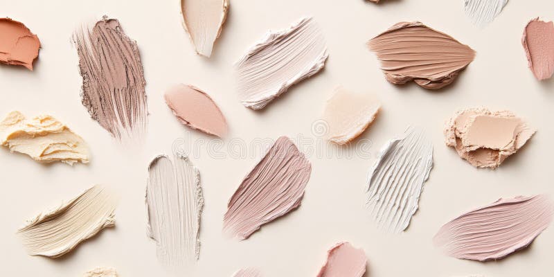 Fluid Cosmetics Textures Featuring Spread Highlighter and Foundation ...