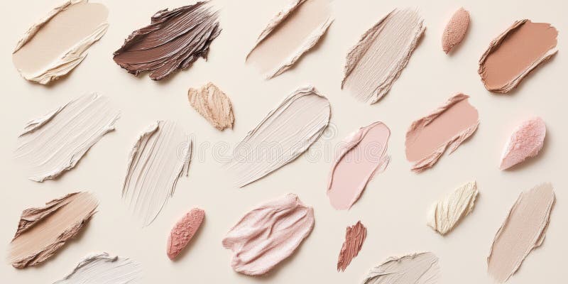 Fluid Cosmetics Textures Featuring Spread Highlighter and Foundation ...