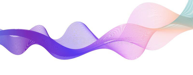 Fluid 3d Background with Smooth Lines Stock Vector - Illustration of ...