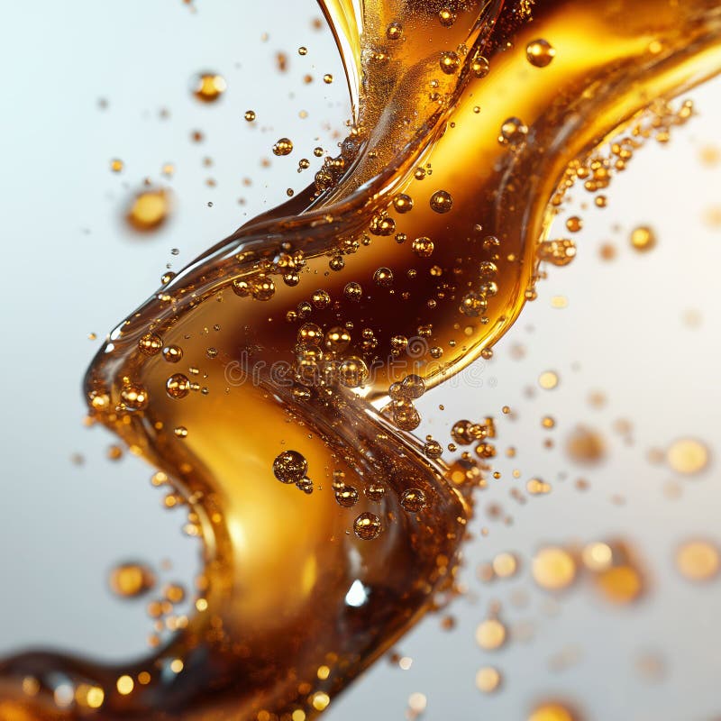 Fluid Dance of Cola stock illustration. Illustration of intricate ...