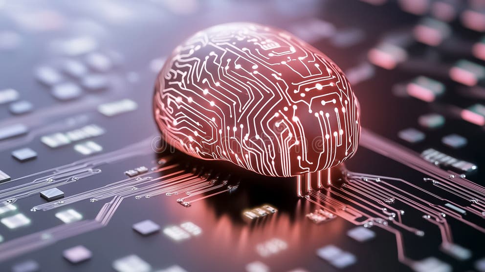 Fluid Data Streams Weave through an Abstract Neural Network, Creating a Vibrant Representation ...