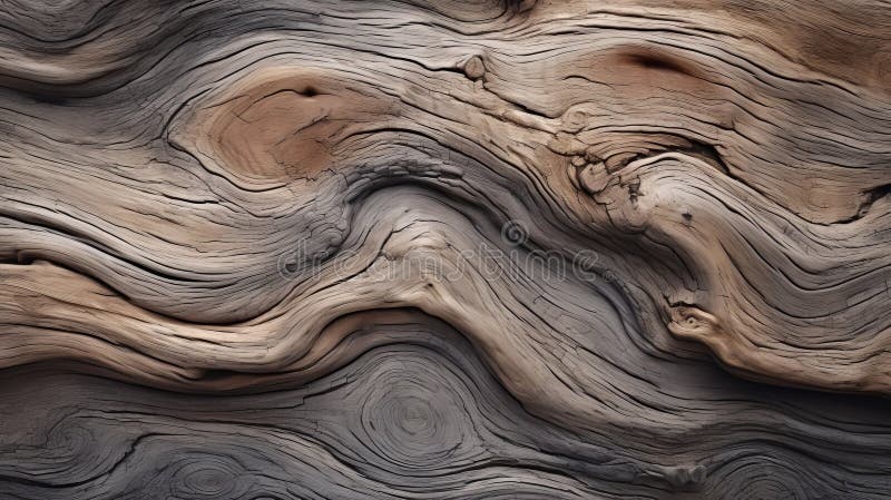 Fluid and Dynamic: Exploring the Wavy Layers of Weathered Wood Stock ...
