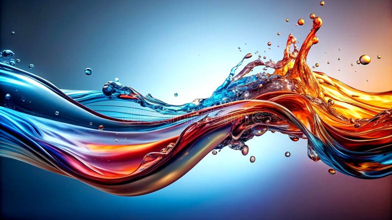 Fluid Dynamics: an Abstract Representation of the Movement and Flow of ...