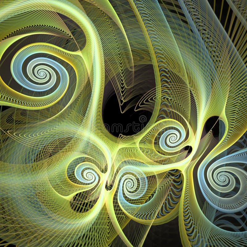 Fluid Dynamics of Anomaly stock illustration. Illustration of ...