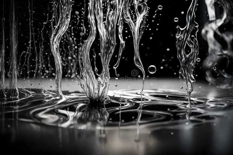 A Fluid Dynamics Experiment Capturing the Graceful Movement of Liquids ...