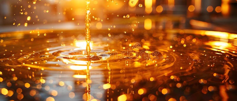 Fluid Dynamics in Industrial Oil Refining Process: Oil Droplets Falling ...