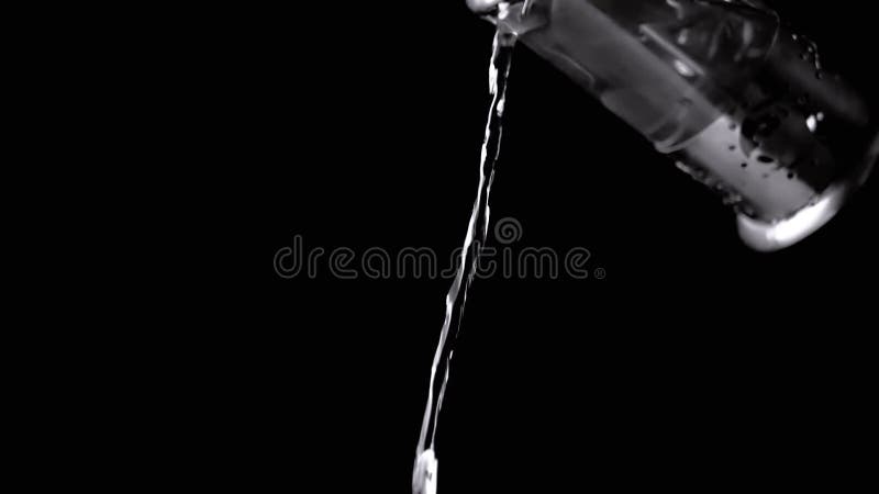 Fluid Dynamics Observing Water Gracefully Flowing from a Beautifully ...