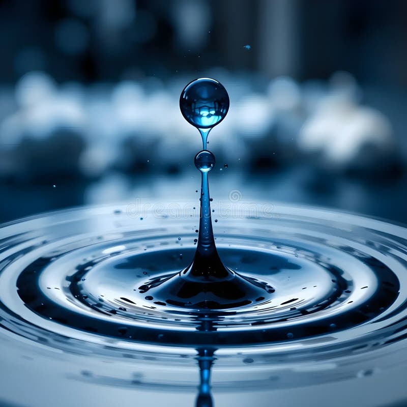 Fluid Elegance: Mesmerizing Ink Drops Creating Dreamy, Abstract ...