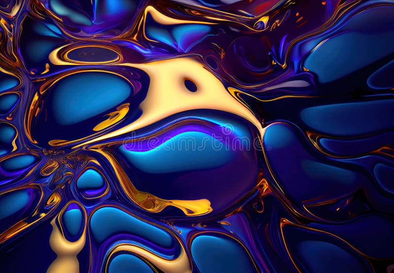 Fluid Flow: Colorful Water Drops, Bubbles, and Paint Create a Vibrant ...