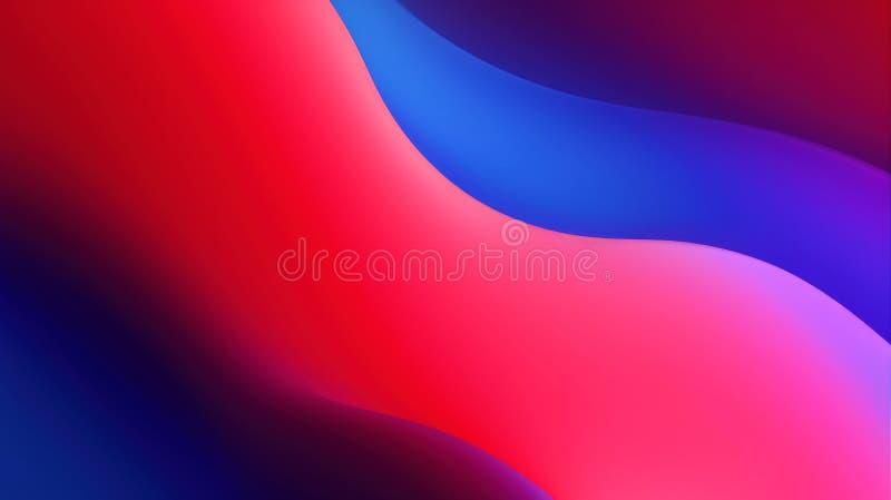 Fluid Gradient Background with Red, Blue and Violet. Abstract Color ...