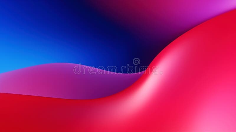Fluid Gradient Background with Red, Blue and Violet. Abstract Color ...