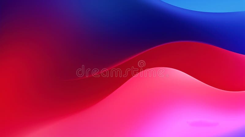 Fluid Gradient Background with Red, Blue and Violet. Abstract Color ...