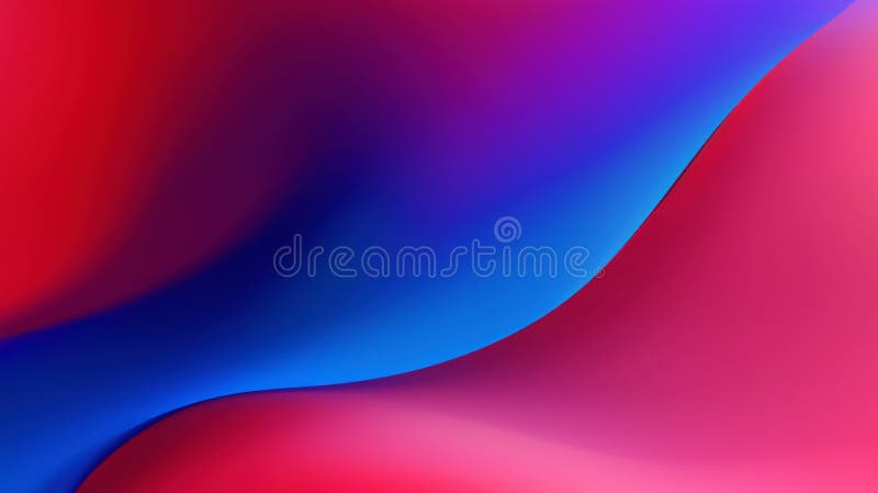 Fluid Gradient Background with Red, Blue and Violet. Abstract Color ...