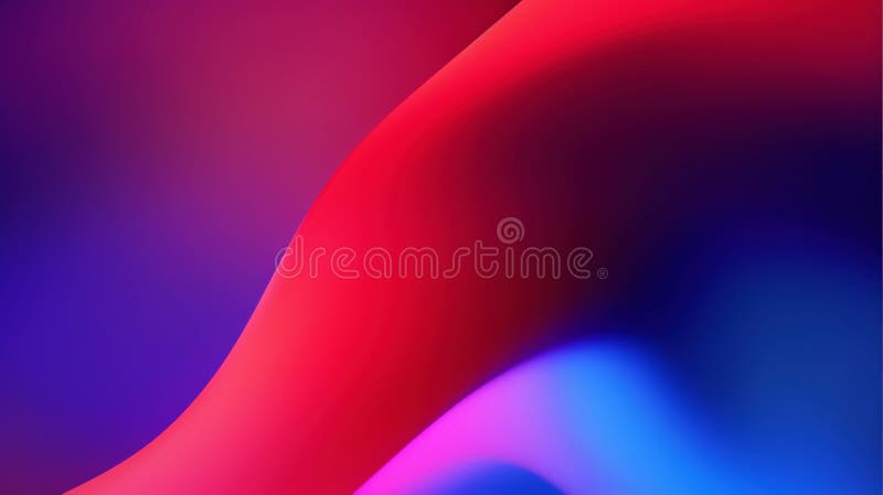 Fluid Gradient Background with Red, Blue and Violet. Abstract Color ...