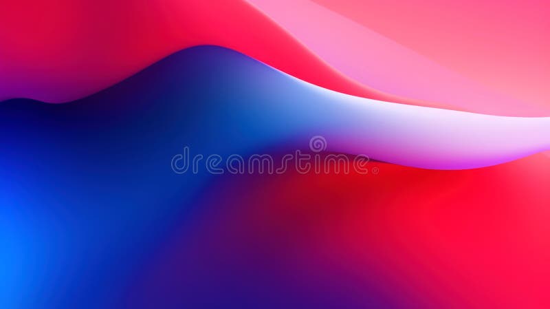 Fluid Gradient Background with Red, Blue and Violet. Abstract Color ...
