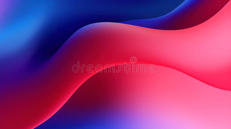 Fluid Gradient Background with Red, Blue and Violet. Abstract Color ...
