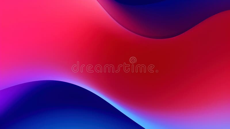 Fluid Gradient Background with Red, Blue and Violet. Abstract Color ...