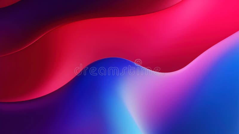 Fluid Gradient Background with Red, Blue and Violet. Abstract Color ...