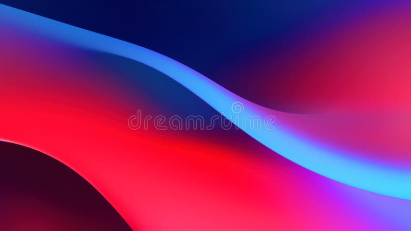 Fluid Gradient Background with Red, Blue and Violet. Abstract Color ...