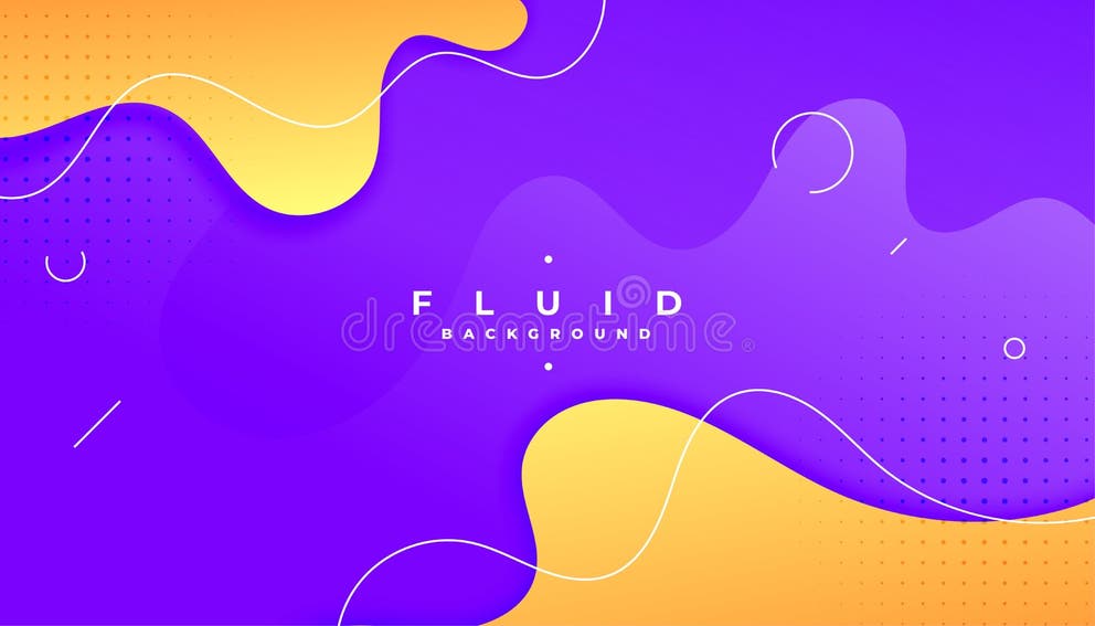 Fluid Gradient Banner with a Swirl Pattern for a Dynamic Design Stock ...