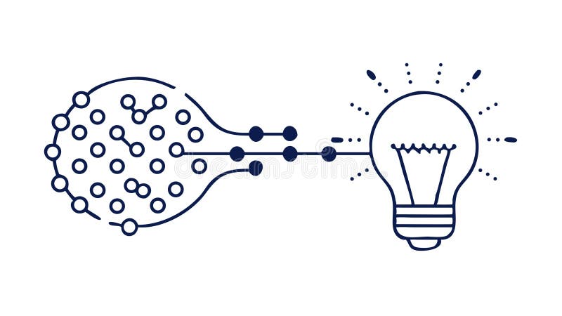 Fluid Idea Icon, Adaptable Innovation and Dynamic Solutions, Vector ...