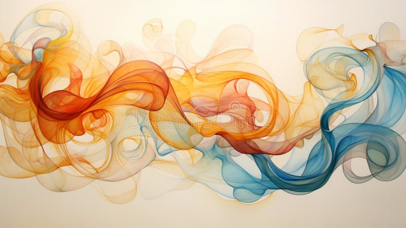 Fluid Lines Intertwining To Form a Complex HD ABSTRACT BACKGROUND ...