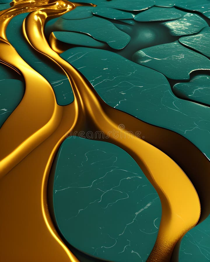 Fluid Liquid Colorful Background Texture Marble Stock Illustration ...