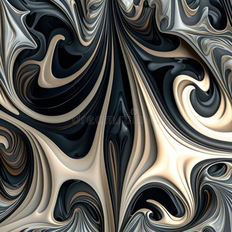 Fluid Marble Pattern for Elegant Designs. Stock Illustration ...