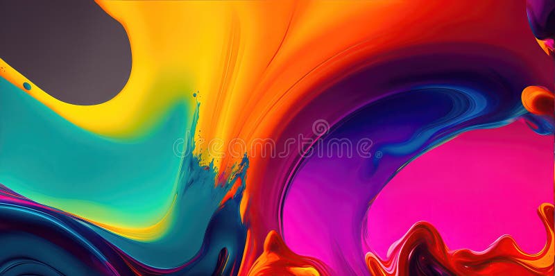 Fluid Marble Texture, Colourful Abstract Paint, Mix Colors, Abstract ...
