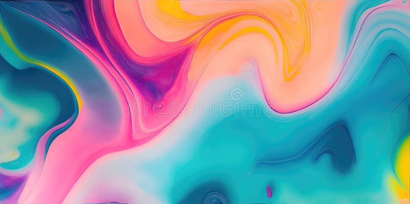 Fluid Marble Texture, Colourful Abstract Paint, Mix Colors, Abstract ...