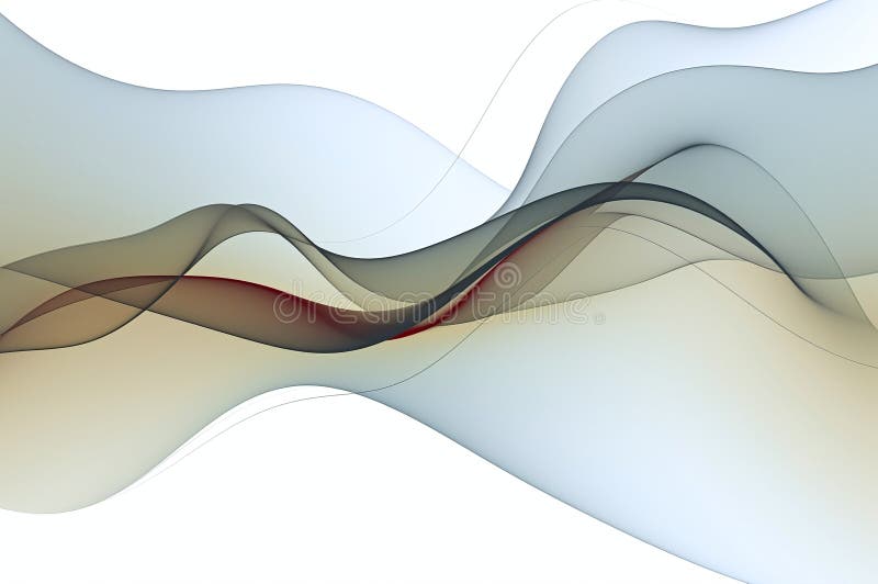 Fluid Motion - Colorful Wave Parametric Flow Stock Illustration ...