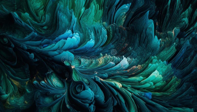 Fluid Motion of Underwater Fish Creates Vibrant Abstract Wallpaper ...