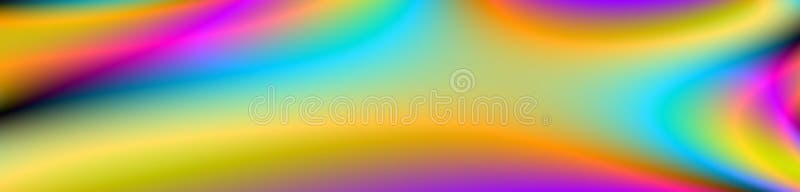 Fluid Neon Light Website Widescreen Header Design Stock Illustration ...