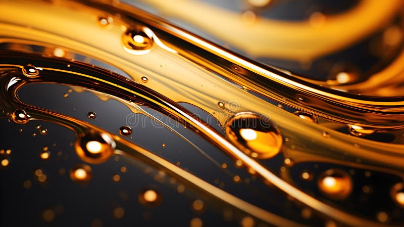 Fluid Oil Texture Background, Ai Generated Stock Illustration ...