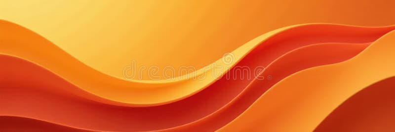 Fluid Orange Curves, Soft Light Gradient Abstract Background , Dynamic ...