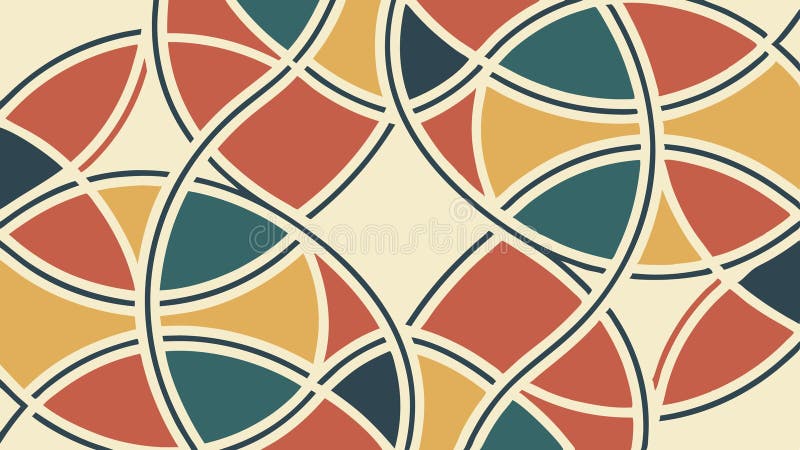 Fluid Organic Geometric Pattern in Earthy Tones, Vector Design ...