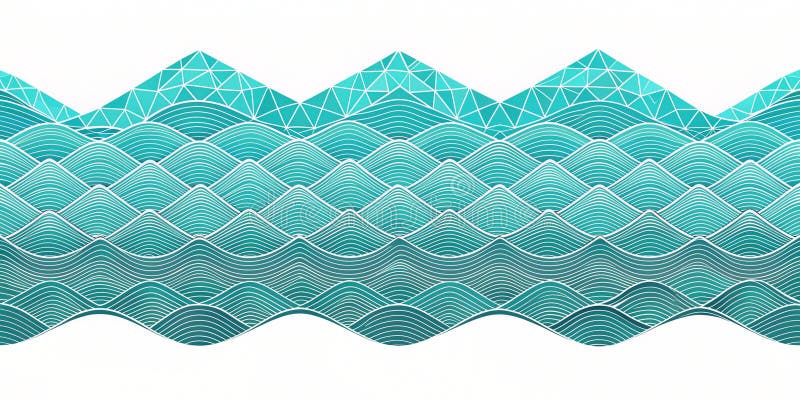 Ocean Waves Shape Stock Illustrations – 18,643 Ocean Waves Shape Stock ...