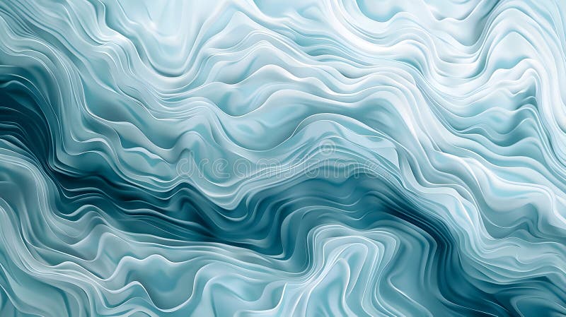 Fluid Patterns of Blue and White Create an Abstract Texture Resembling ...