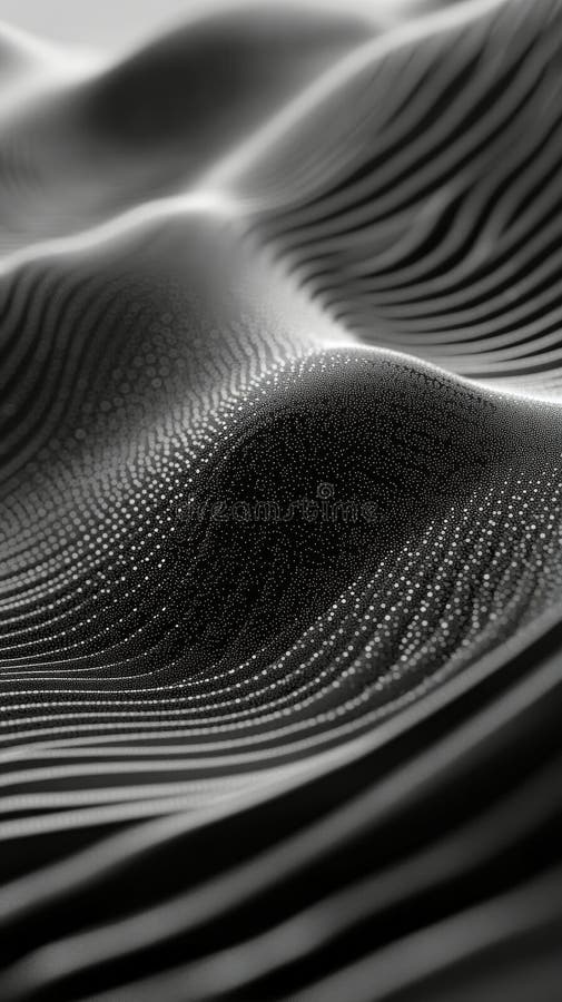 Fluid Patterns Create a Mesmerizing Abstract Texture with Contrasting ...