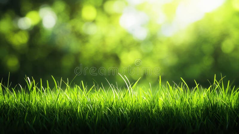 Fluid Patterns of Green Grass in Motion Create Nature-inspired Digital ...