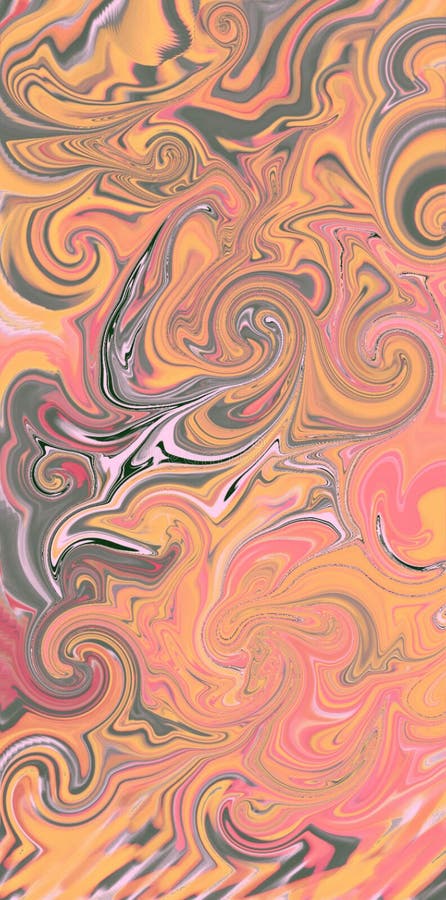 A Fluid Simulation Design Art Stock Illustration - Illustration of ...