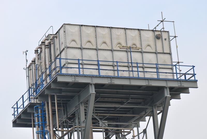 Fluid Storage Tank stock image. Image of tank, flanges - 28726051