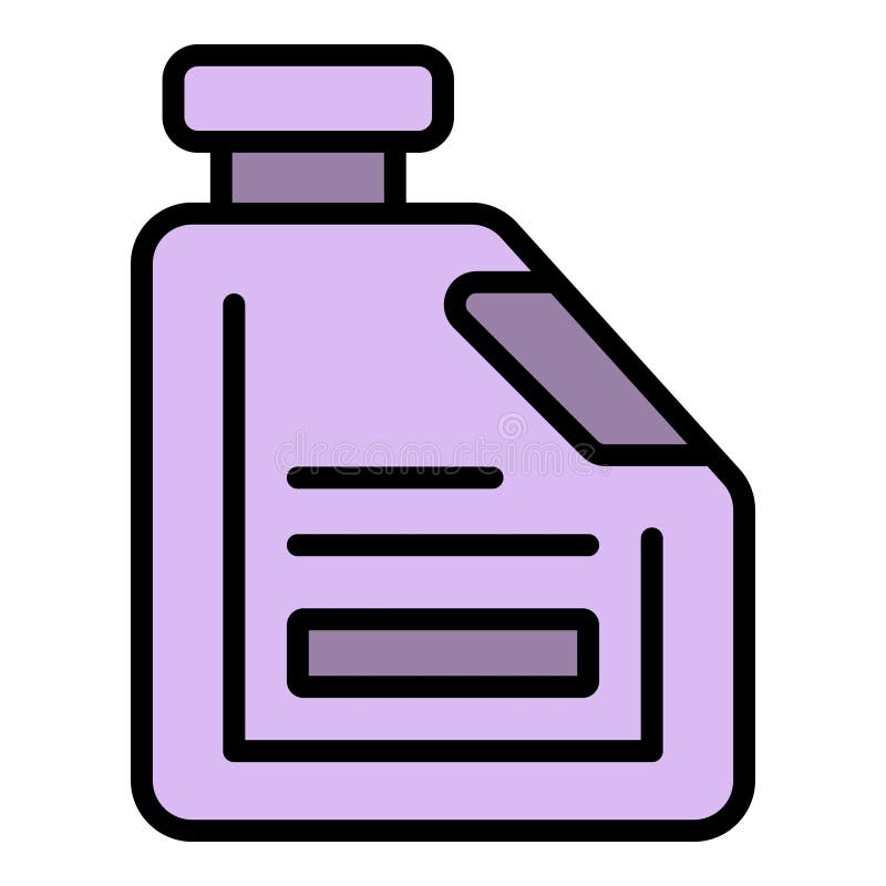 Fluid Tank Icon Vector Flat Stock Vector - Illustration of fluid, cool ...