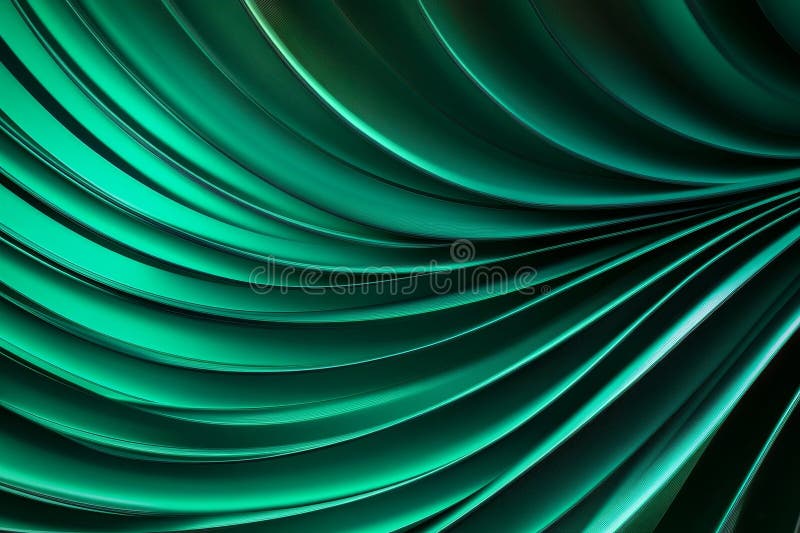 Teal Abstract Curves Fluid Teal Curves Elegant Design Smooth Texture ...