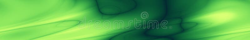 Fluid Texture Green Abstract Header Design Stock Illustration ...