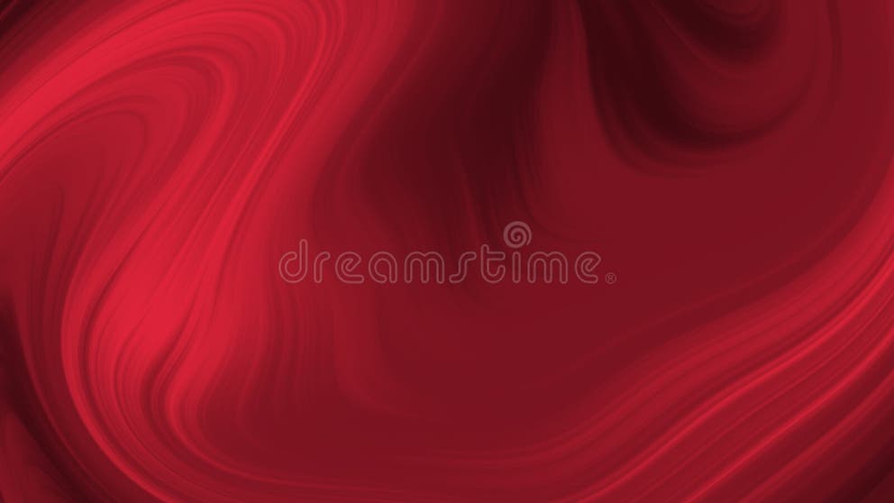 Fluid Vibrant Gradient of Ruby Red Colors with Smooth Movement in the ...