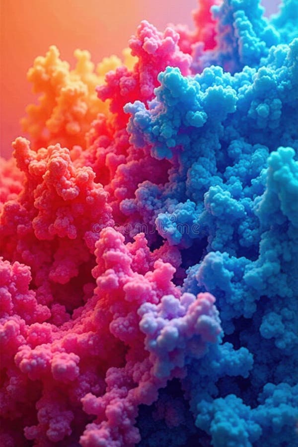 Fluid Washes of Vibrant Hues, Textured Layers , Texture, Flow Stock ...